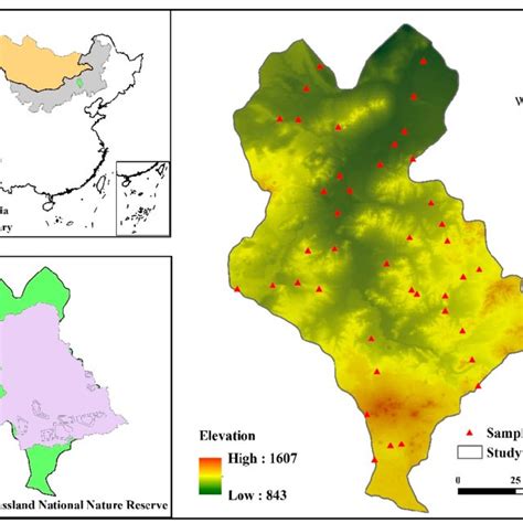 Interannual Trend Of Grassland Degradation A B C And D
