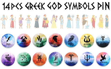 Percy Jackson Greek God Symbols