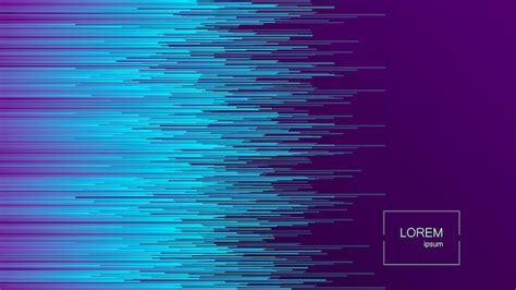 Premium Vector Dynamic Flow Bright Lines Abstract Background
