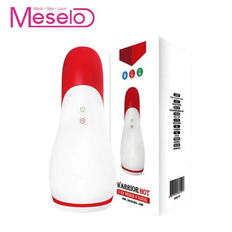 Aliexpress Com Buy Meselo Intelligent Heating Masturbator Suck Oral Sex Toys For Men