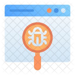 Find Bug Icon Download In Flat Style