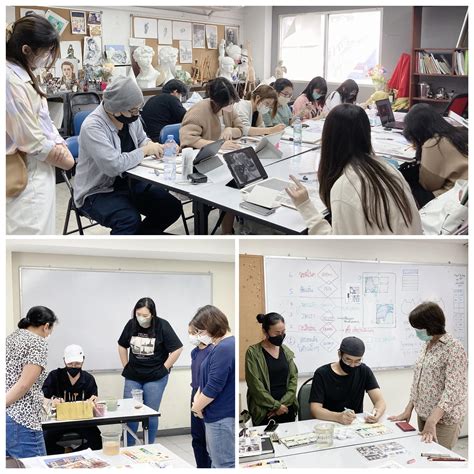 วาดสตูดิโอ บรรยากาศบ่ายวันเสาร์ คอร์สเตรียมสอบ Drawing