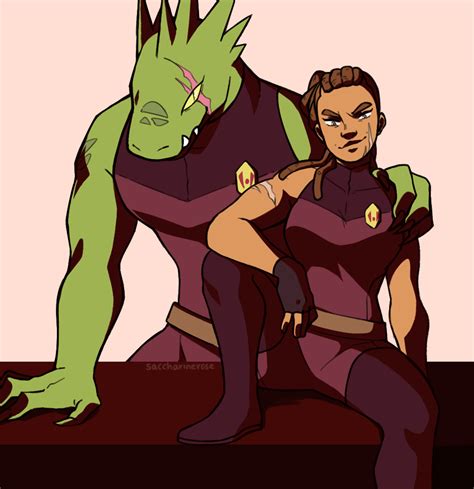 Older Lonnie And Rogelio As Force Captains I Headcanon That Rogelio Just Keeps Growing Until