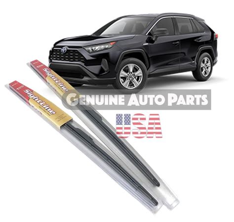 2013 2023 Toyota Rav4 Genuine Oem Style Sightline Wiper Blade Set