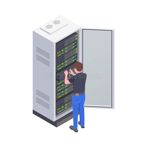 Data Center Icon Stock Vector Illustration Of Hosting 241481166