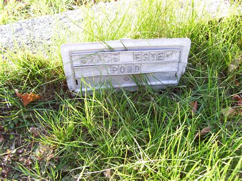 Grace Ethel Estey Pond 1898 1937 Find A Grave Memorial