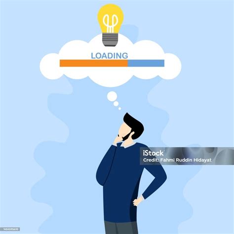 Idea Loading Concept Stock Illustration Download Image Now Abstract