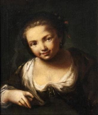 Giuseppe Nogari Portrait Of A Girl MutualArt