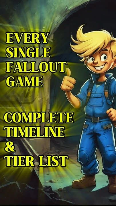 Ultimate Fallout Tier List Every Fallout Game Ranked Youtube