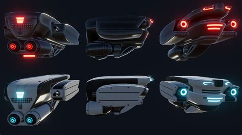 Sci Fi Battle Drones