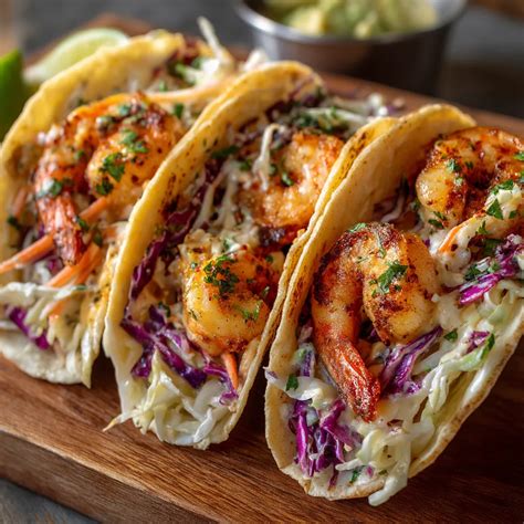 Shrimp Tacos With Cabbage Slaw A Flavorful Recipe Guide