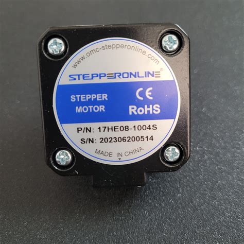 Stepperonline Nema 17 Stepper Motor 17he08 1004s Dconqueror3d