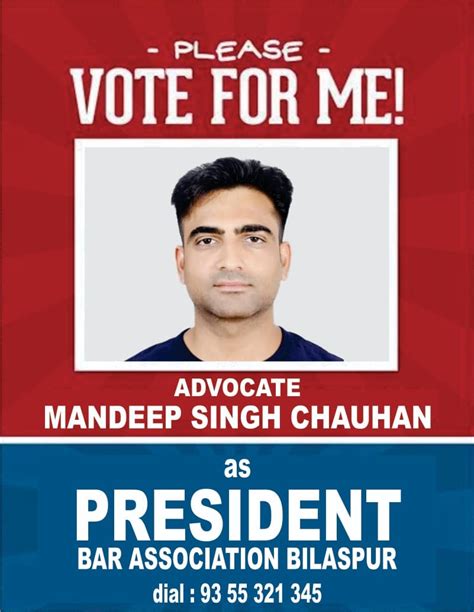 Adv Mandeep Singh Chauhan The Good Lawyer Is Not The Man Who Has An
