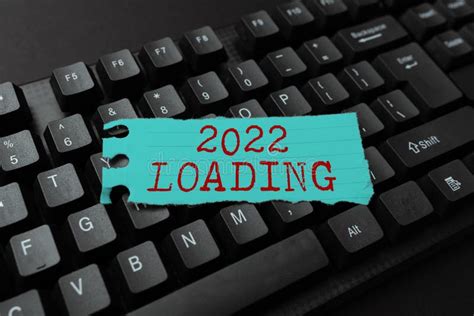 Text Caption Presenting 2022 Loading Business Approach Advertising The Upcoming Year