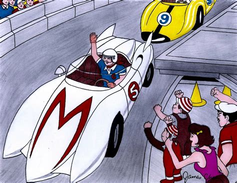 Speed Racer Cartoon Mach 5