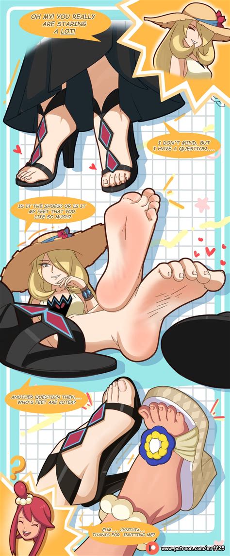 Cynthia And Skyla Pokemon And 1 More Drawn By Mrff25 Danbooru