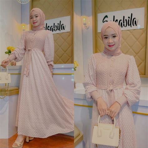 Gamis Rajut Ayana Premium Shopee Philippines