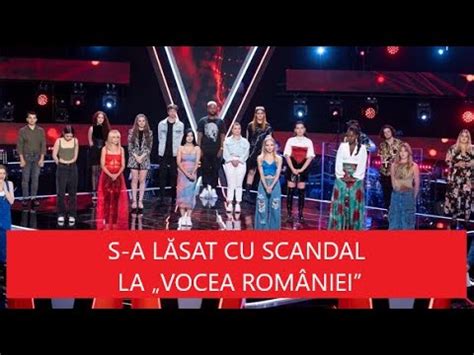 S A LĂSAT CU SCANDAL LA VOCEA ROMÂNIEI DUPĂ ELIMINĂRILE VASLUIENCELOR GILBERTA ȘI RALUCA YouTube