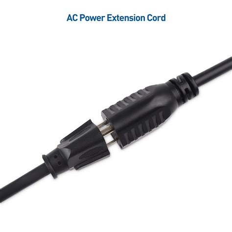 Buy Cable Matters 2 Pack 16 AWG Heavy Duty Power Extension Cord 10 Ft