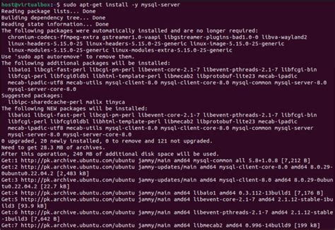 آموزش نصب MYSQL 8 0 و ایجاد پایگاه داده در لینوکس Ubuntu 22 04 وب آیدین