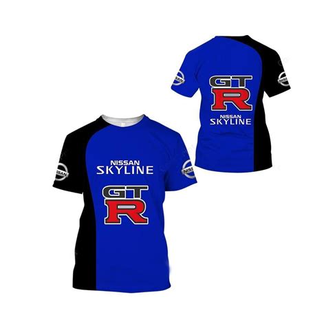 Nissan Skyline Gtr Blue D T Shirt Sweatshirt DESIGN TREND
