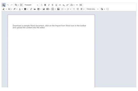Import From Word Ckeditor Premium Features Free Trial Documentation