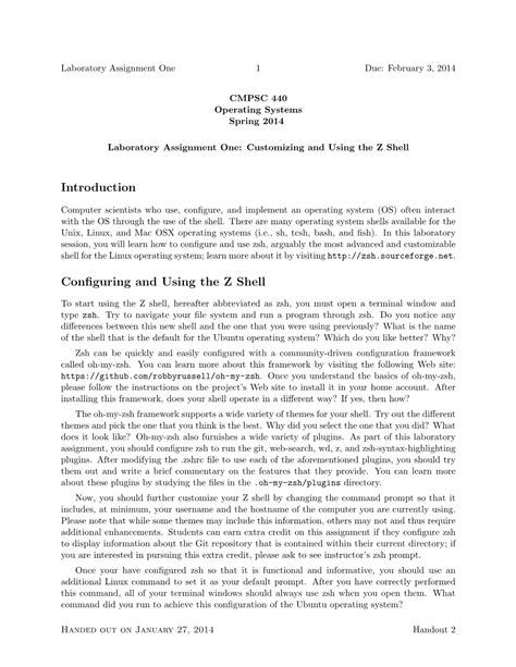 Introduction Configuring And Using The Z Shell Docslib
