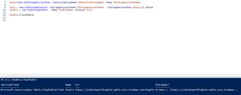 uploading large csv to table storage with powershell not sequential