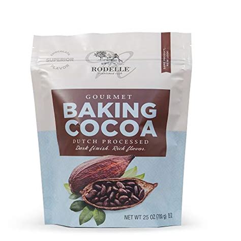 Rodelle Dutch Processed Gourmet Baking Cocoa Powder 25 Oz Resealable
