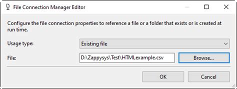 Export Data From An Html Table Into Csv File In Ssis Csv Zappysys Community