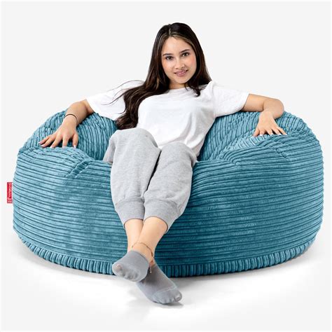 Lounge Pug Mammoth Sofa Sitzsack Xxl Riesen Sessle Cord Crème Big