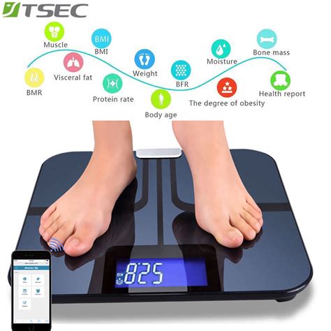 Smart Body Fat Weight Scale Wifi Accurate Bluetooth Bathroom Scale Bmi