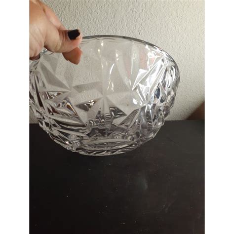 1950s Tiffany And Co Rock Cut Crystal Bowl Chairish