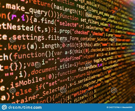 Developing Programming And Coding Technologies Web Or Application Development Business And