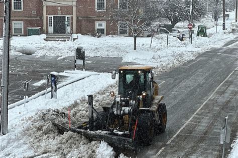 How Much Snow Fell From Saturdays Snowstorm