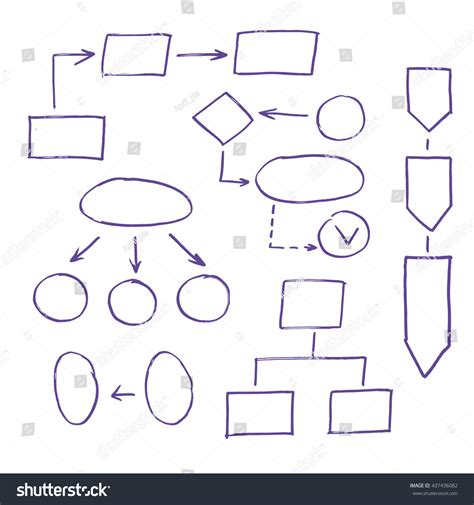 Hand Drawn Vector Sketch Mind Map Stock Vector Royalty Free 437436082