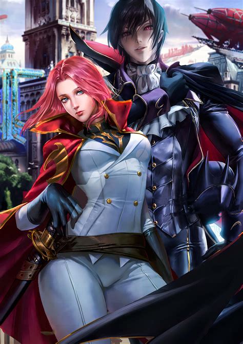Kallen And Lelouch By Arkhamknight2814 On Deviantart