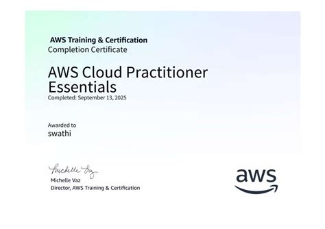 Aws Cloudcomputing Certification Careergrowth Learning Swathi R