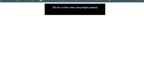 How To Align A Div To Middle Horizontally Width Of Page Using CSS