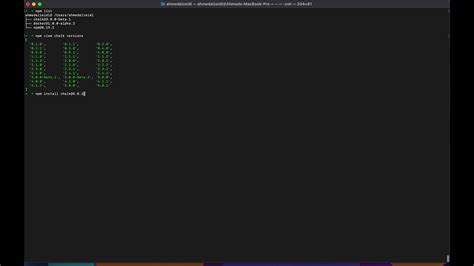 Npm Update Old Package Version Youtube