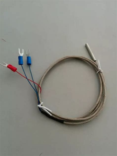 Pt100 Rtd Probe Thermocouple Thermistor Temperature Sensor 0c 400c Degrees In A £10 72