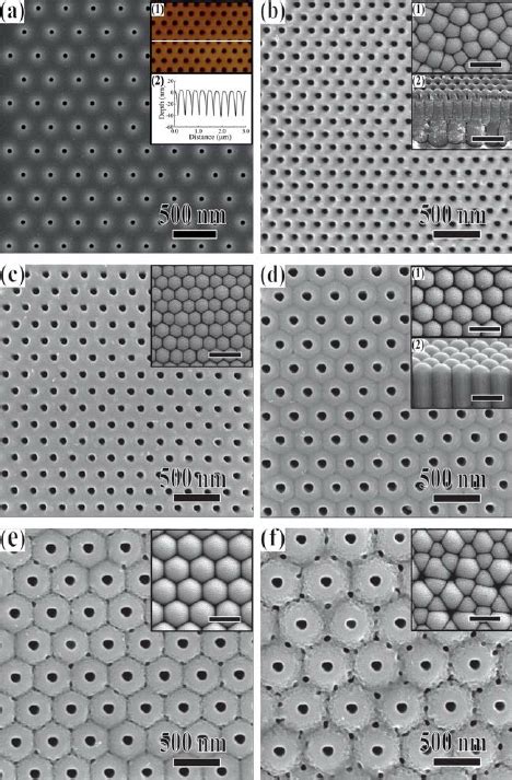 A FIB Guiding Pattern In Hexagonal Arrangement With Nm Interpore Download Scientific
