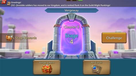 Lords Mobile Vergeway Chapter Stage Easy Guide Lordsmobile