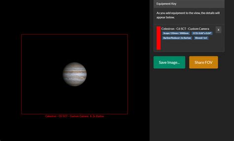 Effective Magnification For Our Planetary Lucky Imaging Sessions