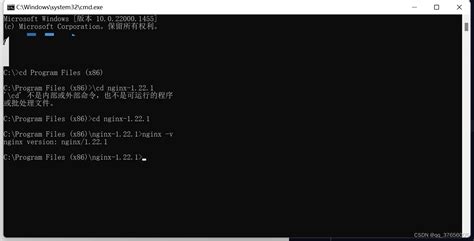 Windows下安装启动nginx exe报错 源码巴士