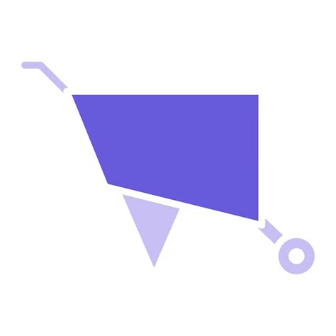 Premium Vector Wheelbarrow Vector Illustration
