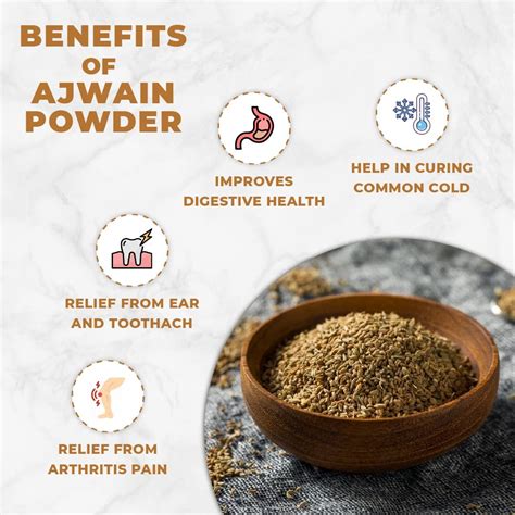 Vedcare Natural Ajwain Carom Seed Powder