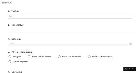 Surveyjs Angular Codesandbox Surveyjs Angular Codesandbox