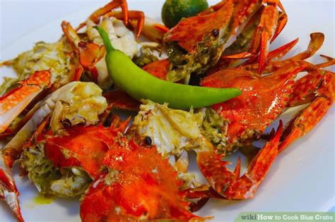 3 Easy Ways To Cook Blue Crabs Wikihow