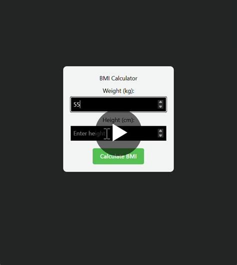 100daysofcode Reactjs Bmicalculator Frontenddeveloper Webdevelopment Prabhakar Pandey